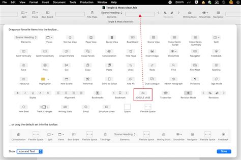 How Do I Toggle Case Final Draft