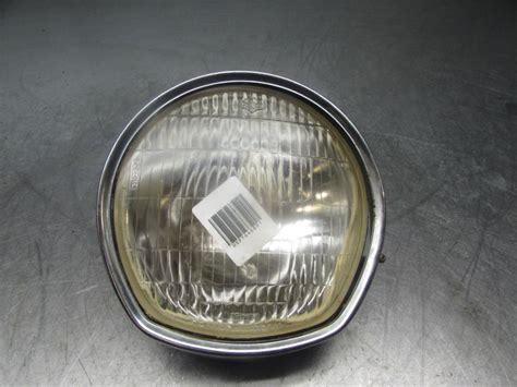 Suzuki T500 T350 Gt380 Circa 1971 1972 Headlamp Glass And Rim Flat