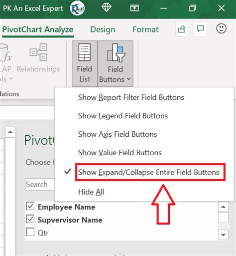 Useful Tips For The Pivot Chart PK An Excel Expert