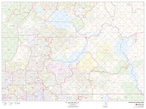 Seminole Zip Code Map Florida Seminole County Zip Codes