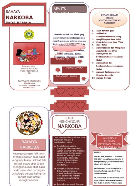 Leaflet Bahaya Narkoba Pada Remaja Pdf