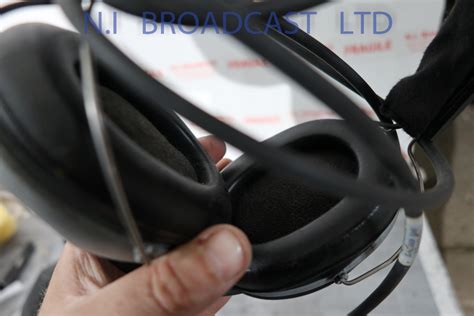 Package Of 5x Sagem Camera Intercom Headsets With Microphone N I Broadcast Ltd