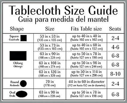 Oval Tablecloth Size Chart Ideia Home Design MÃƒÆÃ†â€™Ãƒâ€šÃ‚Â³veis