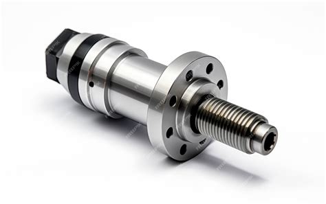 Premium Ai Image Lathe Adapter Accessory On White Background
