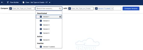 How To Compare Flow Versions Salesforce Time