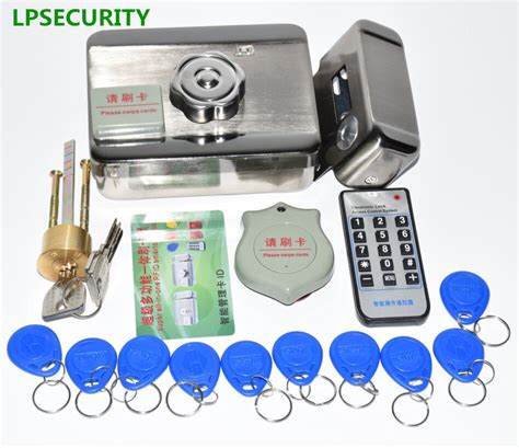 12vdc gate door electric lock rfid integrated mute grandado