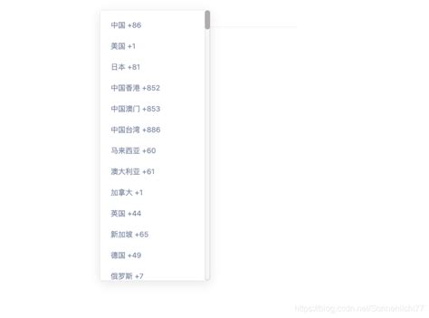 jquery国际区号使用button实现下拉选择（仿知乎效果） 前端国际区号选择 csdn博客