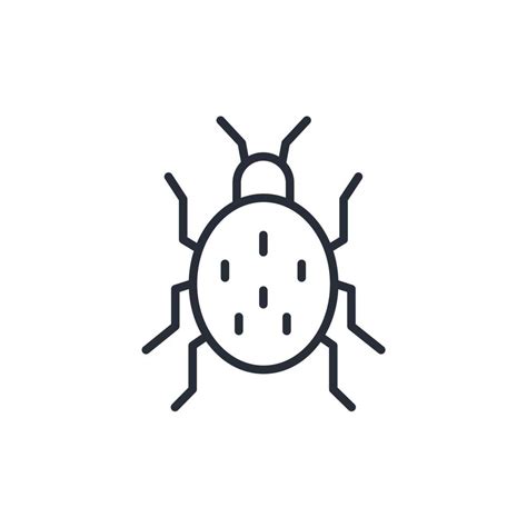 Insect Icons Symbol Vector Elements For Infographic Web 10822418 Vector