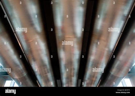 Ceiling Of Passageway Between The Petronas Towers Kuala Lumpur