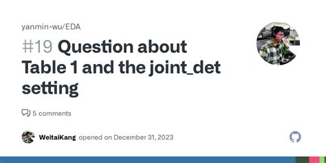 question about table 1 and the joint det setting · issue 19 · yanmin