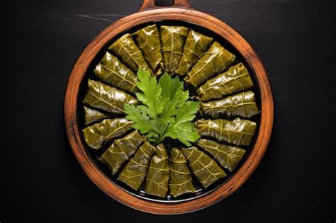 Dolmades From The Top Ai Premium Ai Generated Image
