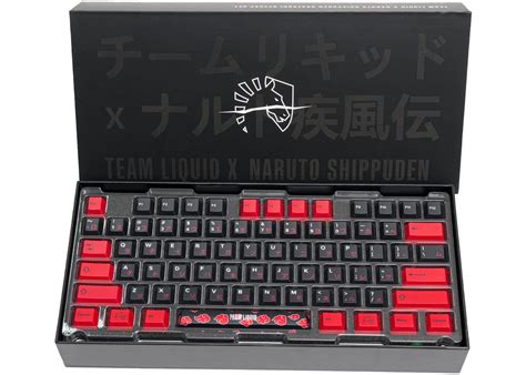Team Liquid X Naruto Akatsuki Key Cap Set Gb