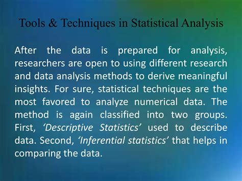 Methods of Statistical Analysis & Interpretation of Data..pptx