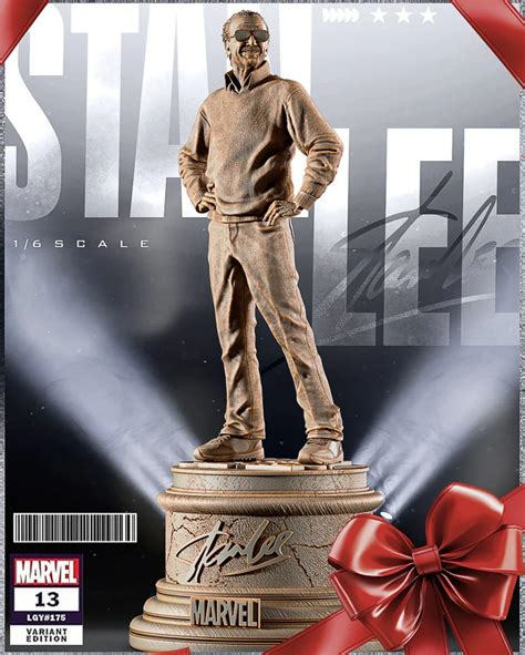 Stan Lee Sculpture 3d Print Model Download Free