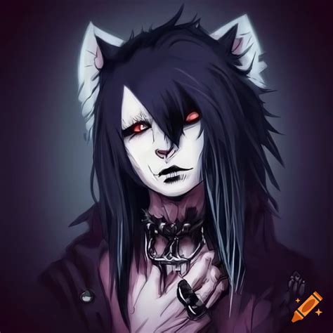 Anime Emo Lobo Para Genius 🐺reintroducing Vice🦇 Half Werewolf