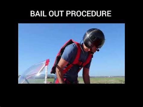 Bail Out Procedure Airplane Aviation Flight Flying Youtube