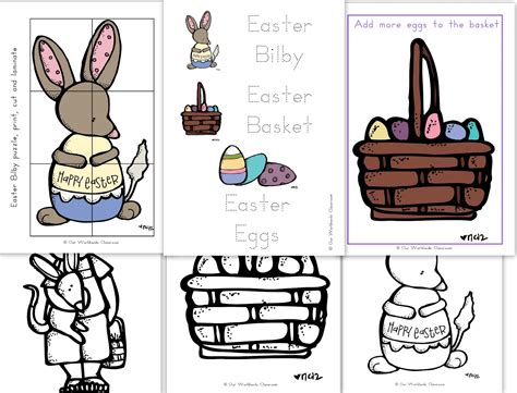 Easter Bilby Printable Bambino Pack