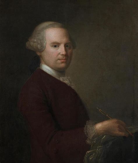 Sir Robert Strange 1721 1792 Engraver Painting By Joseph Samuel