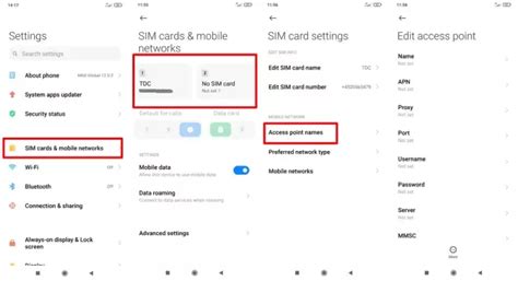 Cara Setting Apn G Xiaomi Redmi Note Artofit
