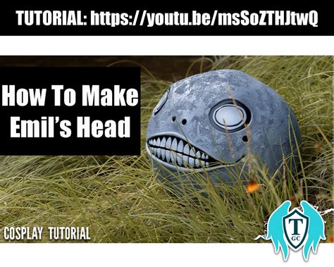 Emils Head From Nier Replicant Pattern Download Etsy