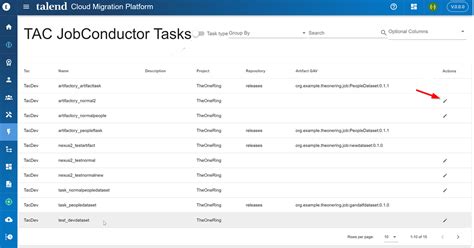 Migration Support For On Premises Job Conductor Normal Task In Talend