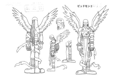 Filepidmon Settei Lineart2png Wikimon The 1 Digimon Wiki