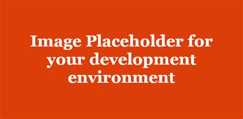 Image Placeholder For Your Development Environment Arkency Blog