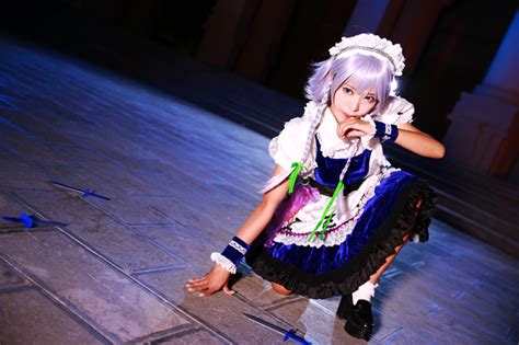 Dangerously Sexy Izayoi Sakuya Cosplay Sankaku Complex