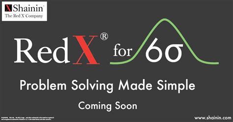 Redx Shaininredx Problemsolving Redxbasix Basix Newprogram Shainin