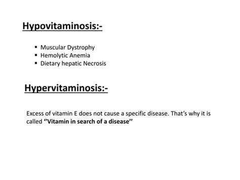 Vitamin E Tocopherol Pptx