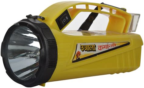 Ujala Plastic Solar Led Torch 185 Cm X 7 Cm X 93 Cm Yellow Amazon