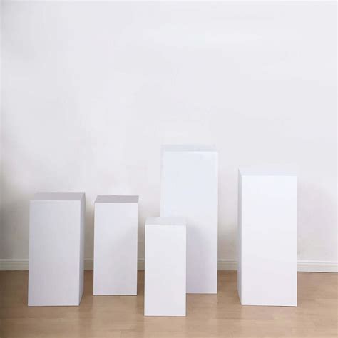 Black Spandex Rectangle Pedestal Stand Covers Tableclothsfactory