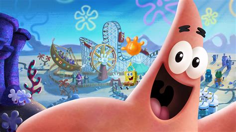 Spongebob Squarepants The Patrick Star Game Wallpaperhd Games Wallpapers4k Wallpapersimages