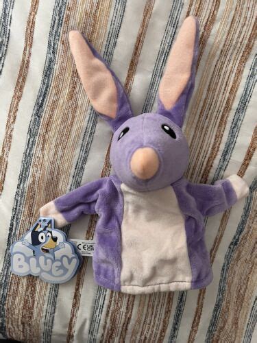 Bob Bilby Puppet Toy From Bluey And Friends Plush Doll Brand New With