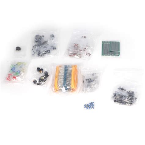 Jwb Electronic Component Kit Pcb Led Diode Electrolytic Capacitor Resistor Transistor Set For R3