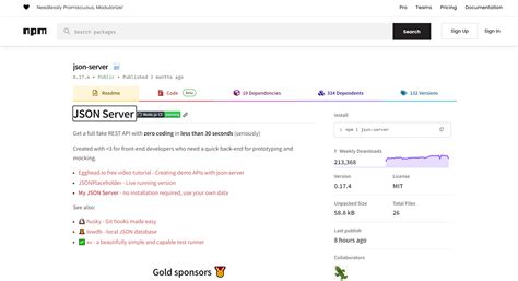 React 11 Json Server