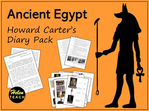 Ancient Egypt | Howard Carter's Diary Pack | Teaching Resources