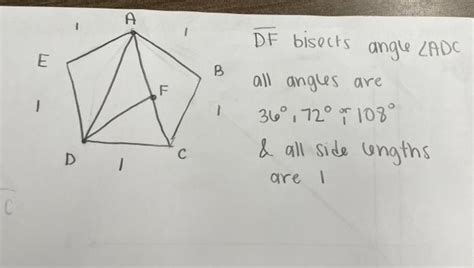 solved c e a di f c b 1 df bisects angle zadc all angles are