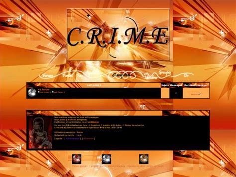 Détails Du Thème Crime •