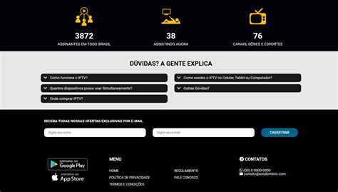 Site Para Venda De Iptv Streaming De Vídeo Em Php Mysql Zip Brasil