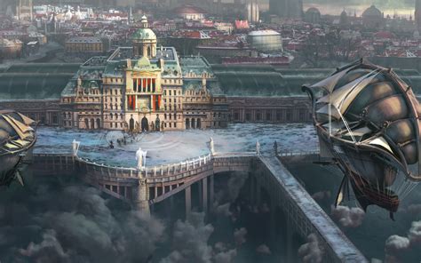 🔥 Download Steampunk Blimp Fantasy Wallpaper By Jenniferdavis