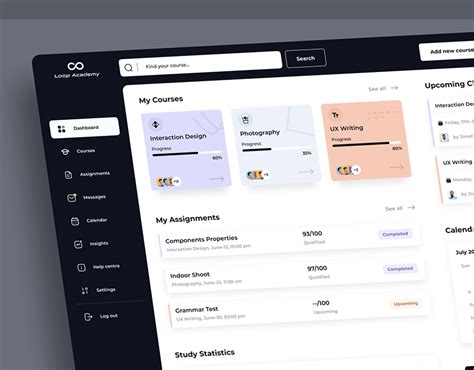 E Learning Platform Images Behance