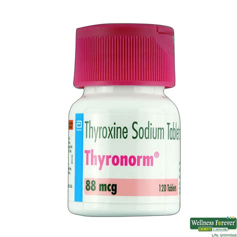 Buy Thyronorm 88mcg 120 Tablets Online At Best Prices Wellness Forever