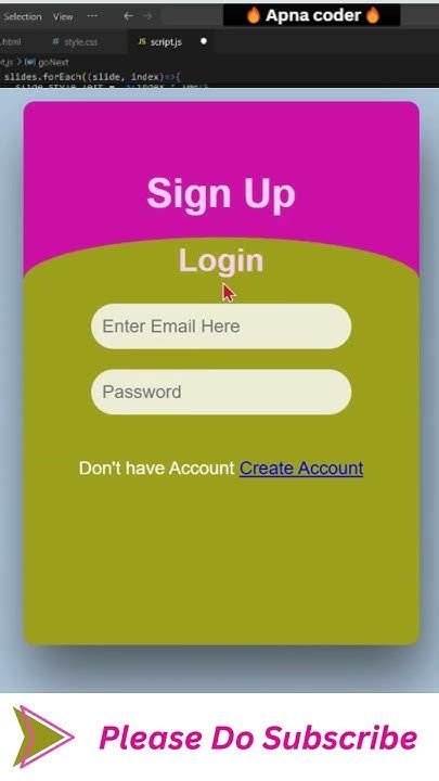Html Css Form Design Practice Projects Responsive Design Frontendcourse Coding Htmlcss