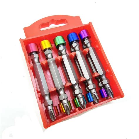 قیمت و خرید سری پیچ گوشتی دو سر چهار سو زن مدل مگنت دار کد Ph2 65 مجموعه 10 عددی