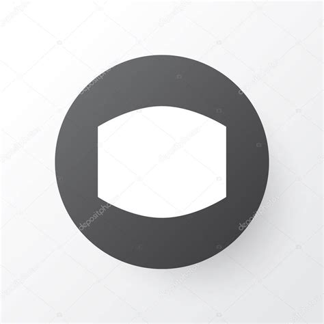 Símbolo De Icono De Gran Angular Elemento De Monitor Aislado De Calidad Premium En Estilo