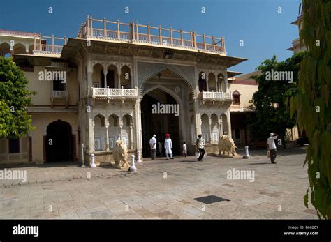 Ville Rose Ville Du Rajasthan Voyage Jaipur Banque De Photographies Et
