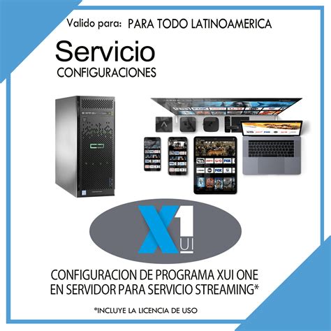 programa xui one tecnolibre
