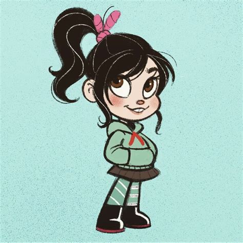 Annamatedarts Disney Vanellope Character Sketches Cartoon Drawings