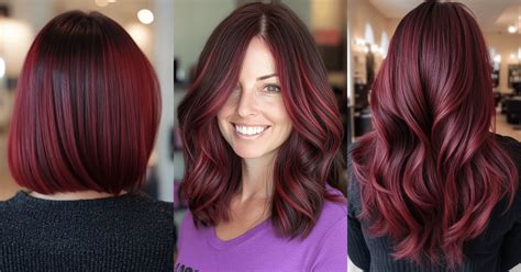 21 Bold And Beautiful Red Violet Hair Looks For 2025 HAIRS